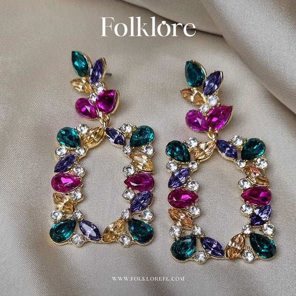 THE SHOWSTOPPER DANGLE EARRINGS – Folklorefl